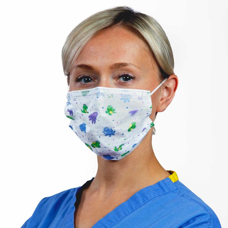 Child-Friendly Procedure Mask: Comfort & Earloop Design